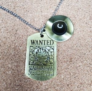 Accessories | One Piece Luffy Skeleton Pendant Necklace The Straw Hat ...